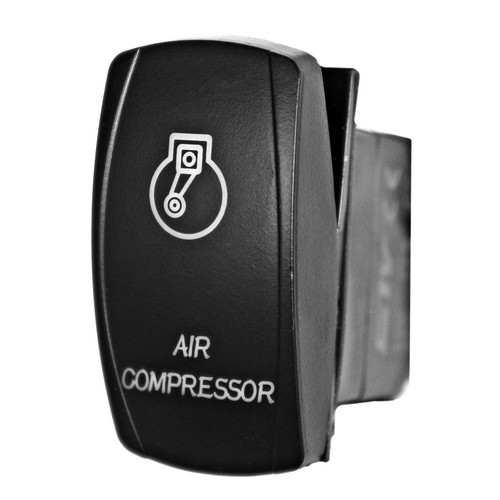 AIR COMPRESSOR Laser Rocker Switch - STV Motorsports Las Vegas