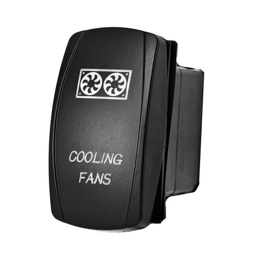 COOLING FANS Laser Rocker Switch - STV Motorsports Las Vegas