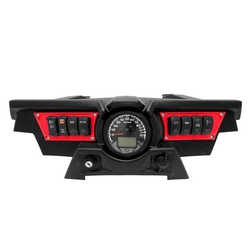 RZR XP/XP4 8 Switch Dash Panel - 2 Plates - STV Motorsports Las Vegas