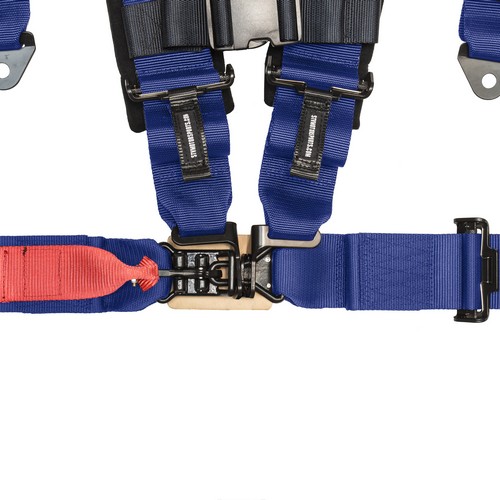 Racing Seat Belts 5 Point Tanaka Universal Blue 4-Point Camlock Racing ...