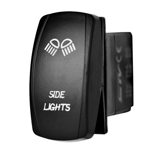 SIDE LIGHTS Laser Rocker Switch - STV Motorsports Las Vegas