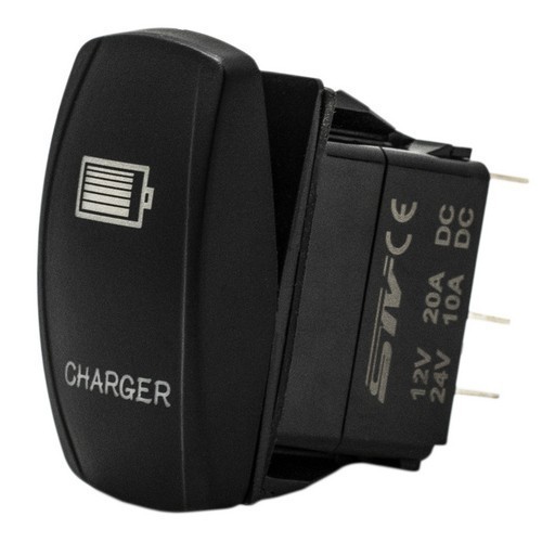 CHARGER Laser Rocker Switch - STV Motorsports Las Vegas