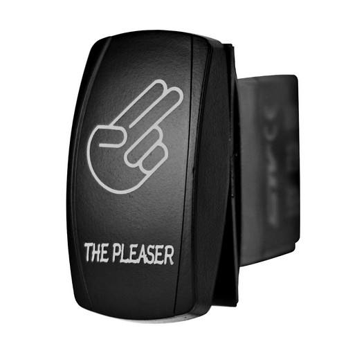 THE PLEASER Laser Rocker Switch - STV Motorsports Las Vegas