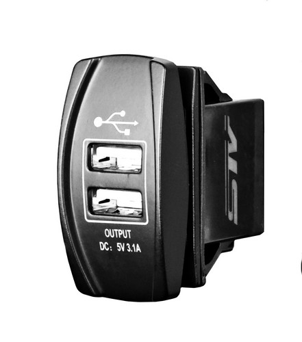 USB Laser Rocker Switch - STV Motorsports Las Vegas