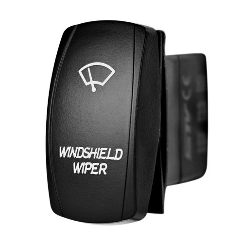 WINDSHIELD WIPER Laser Rocker Switch - STV Motorsports Las Vegas